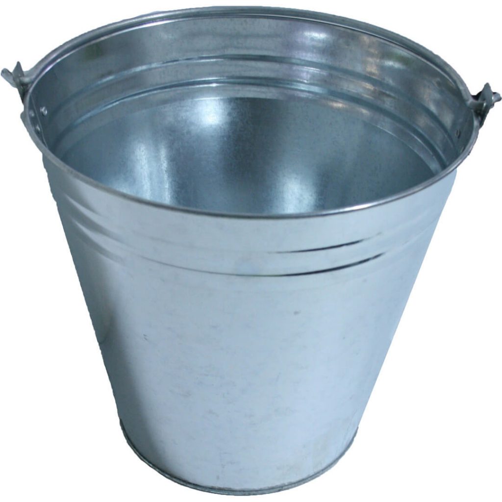 Bucket 10Ltr - Metal - Electaserv